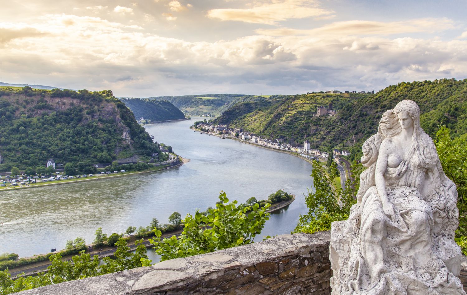 Croisière sur le Rhin romantique.